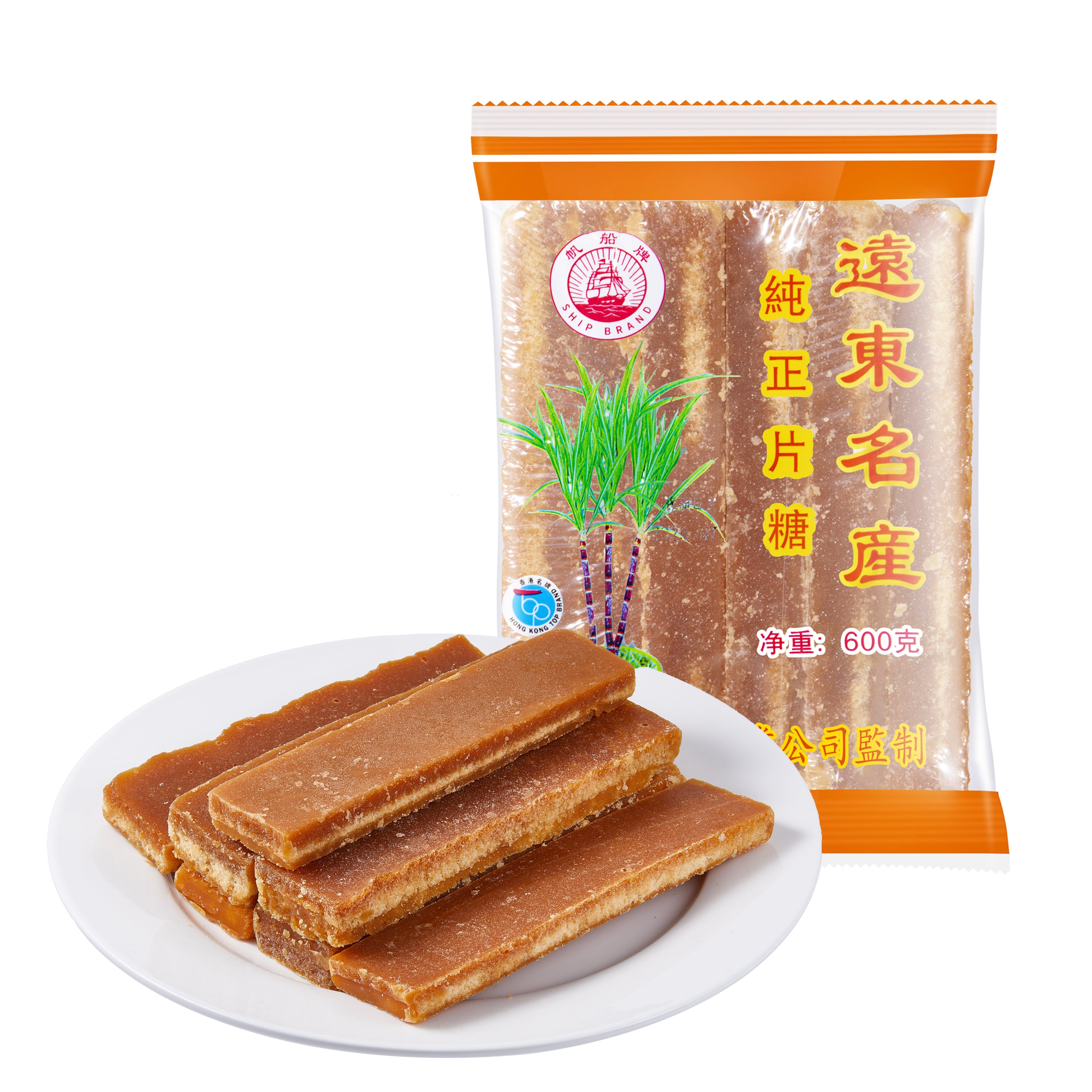 Caramel Slab Sugar 片糖 600 g | Ship Brand HK – Yuen Tung Sugar